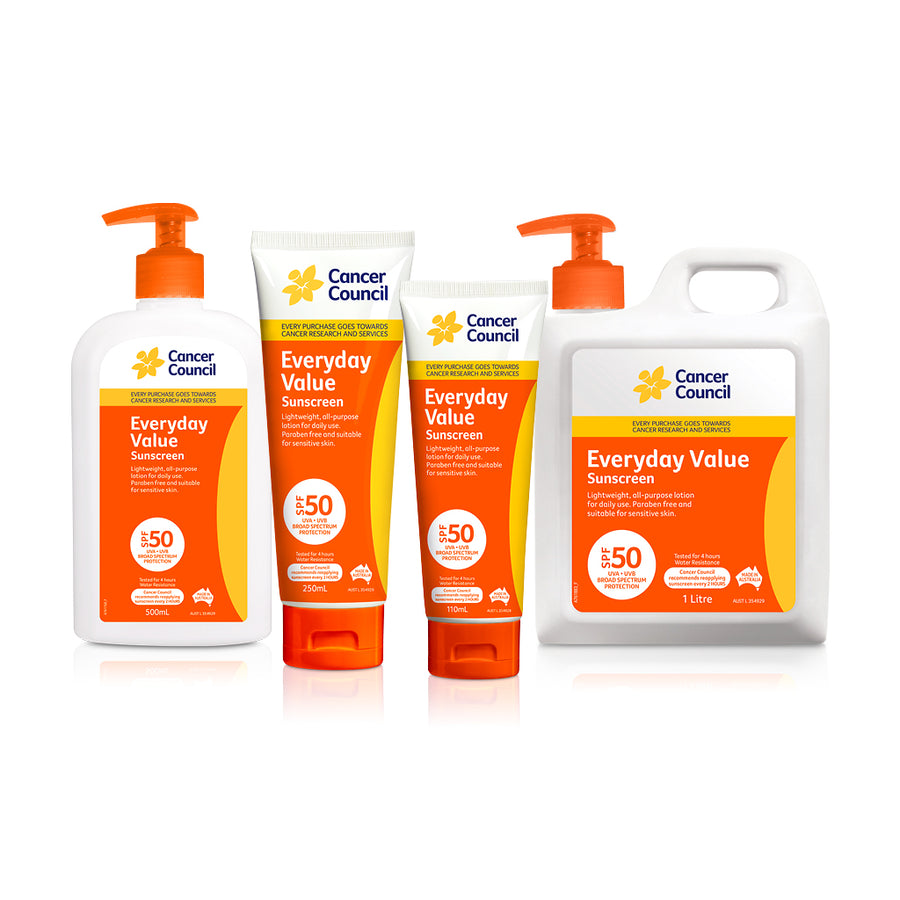 Cancer Council | Sunscreen | SPF50+ Protection – Cancer Council Shop