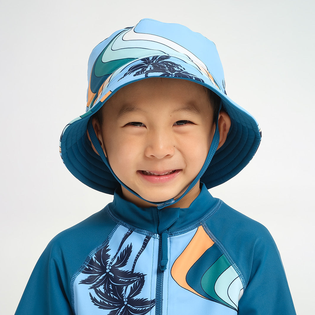 Infant Palm Waves Reversible Bucket Swim Hat – Cancer Council Shop