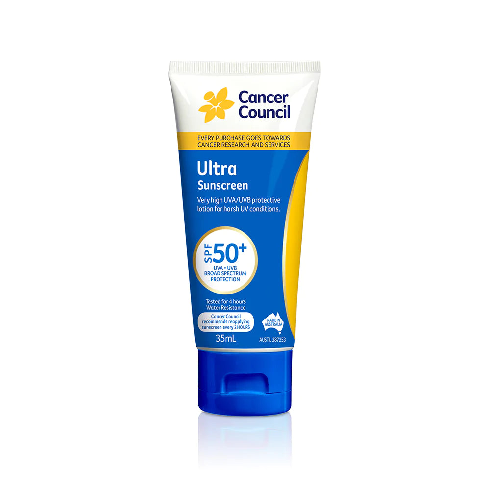 Ultra Sunscreen SPF50+ 35ml – Cancer Council Shop