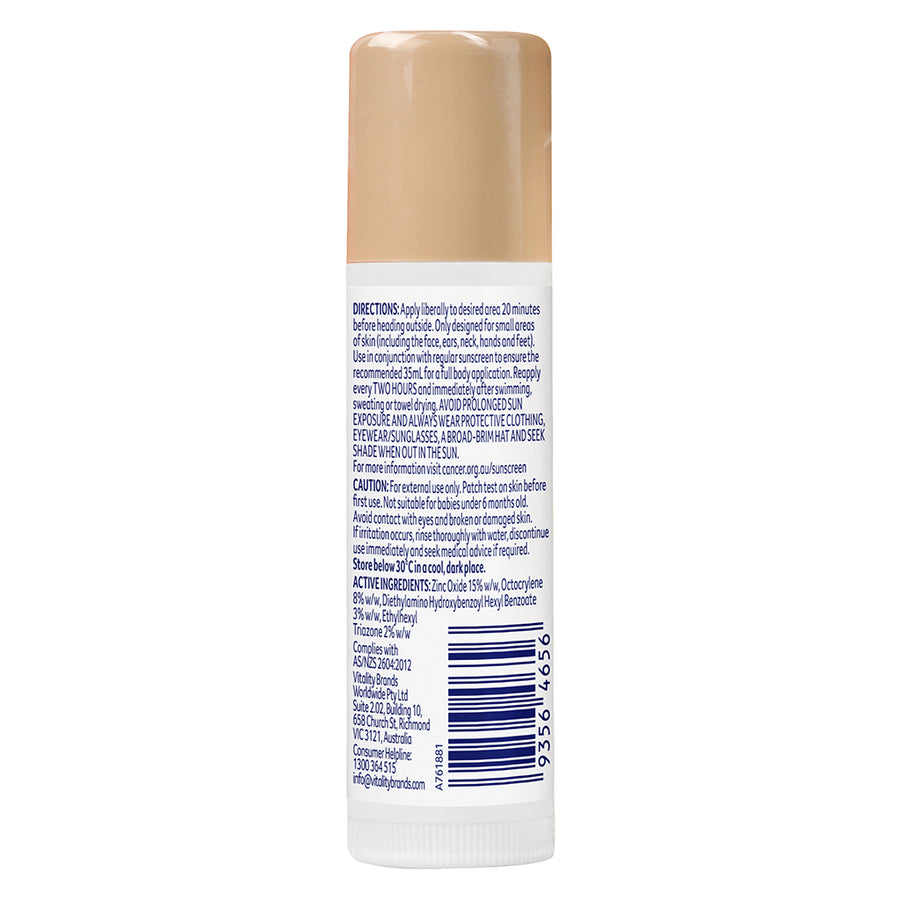 Sport Zinc Stick SPF50+ Tinted | Cancer Council Shop